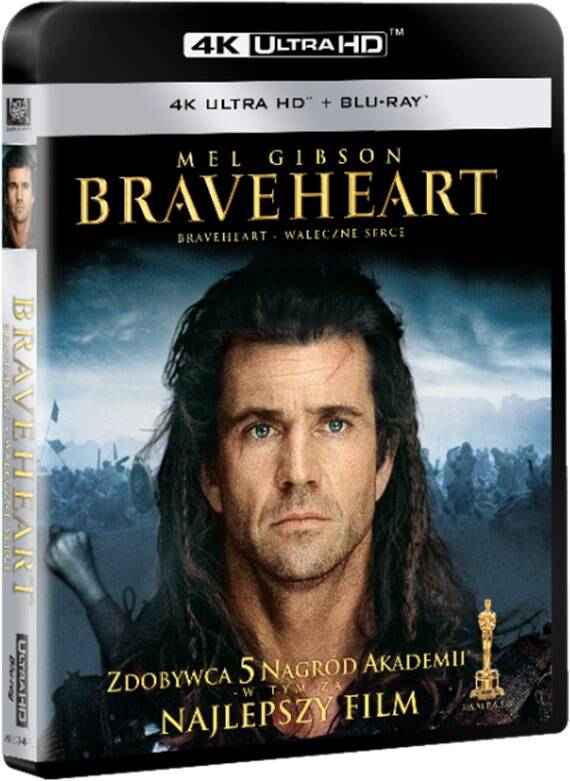 Braveheart - Waleczne serce [4K UHD + Blu-Ray] - Sklep BlueDvd.pl