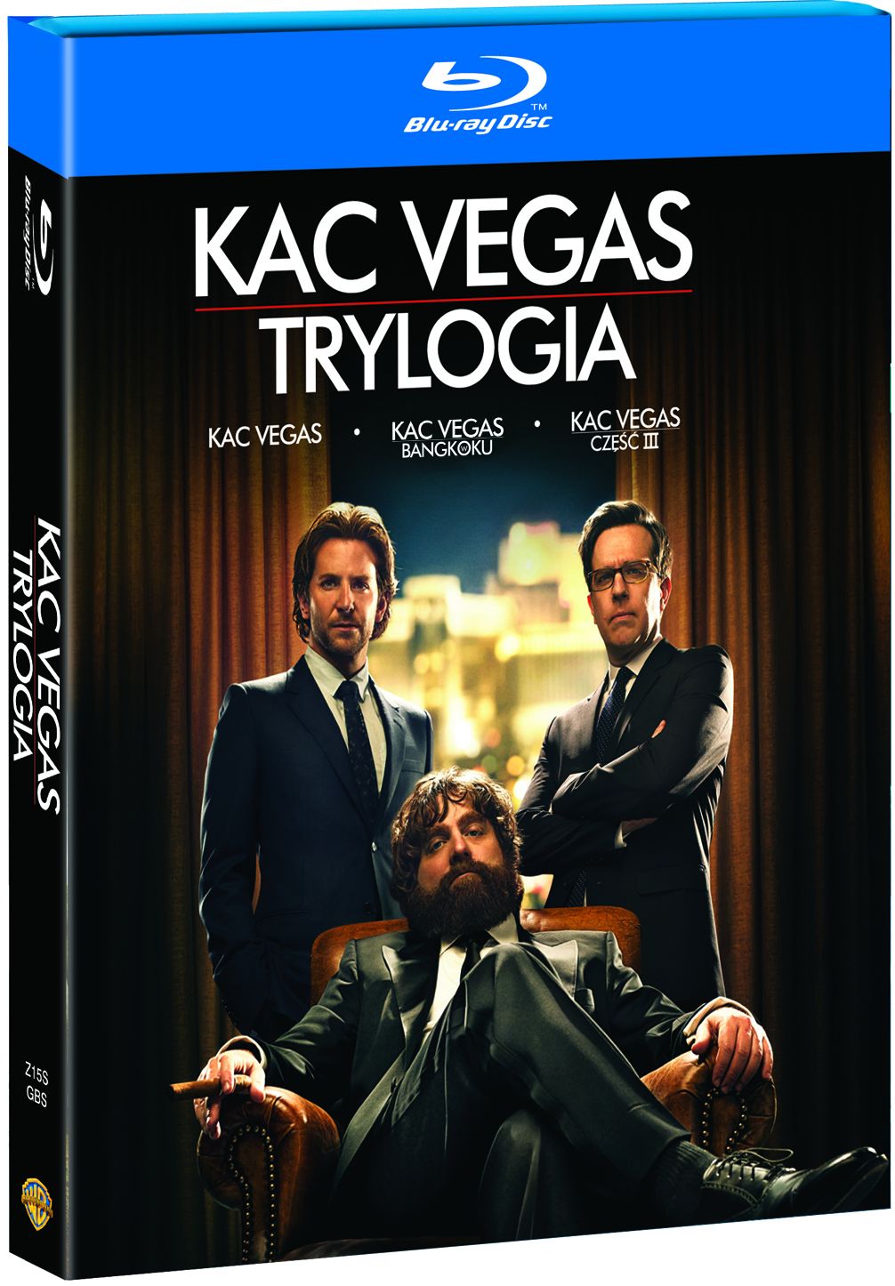 Kac Vegas - Trylogia 1-3 [3 Blu-ray] - sklep BlueDvd.pl