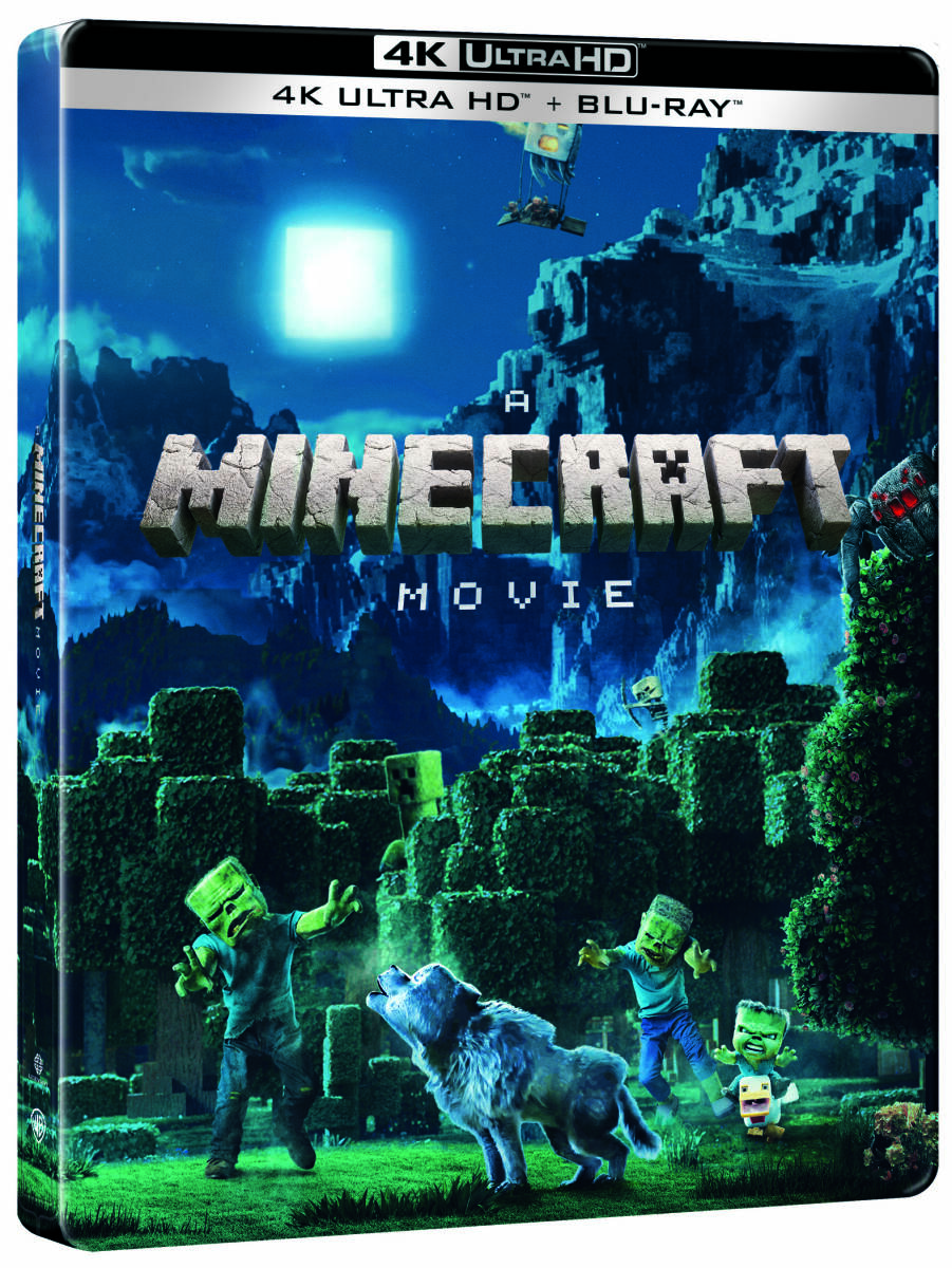 MINECRAFT MOVIE (4K UHD Steelbook) – Przygoda w świecie sześcianów